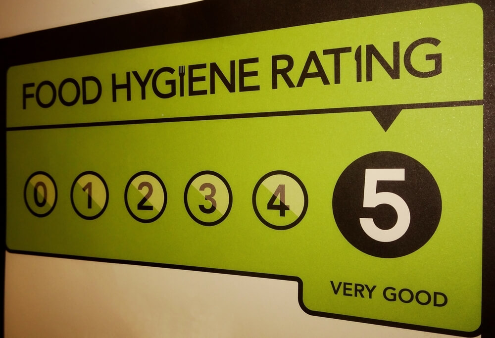 Food hygiene ratings - how to get 5 stars
